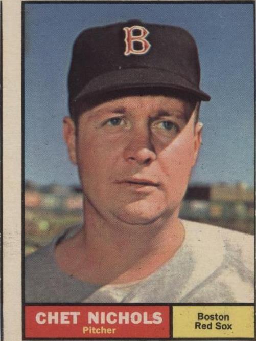 1961 Topps - #301 Chet Nichols for sale online | eBay