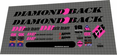 Decals, Stickers - Diamondback Sticker - Nelo's Cycles
