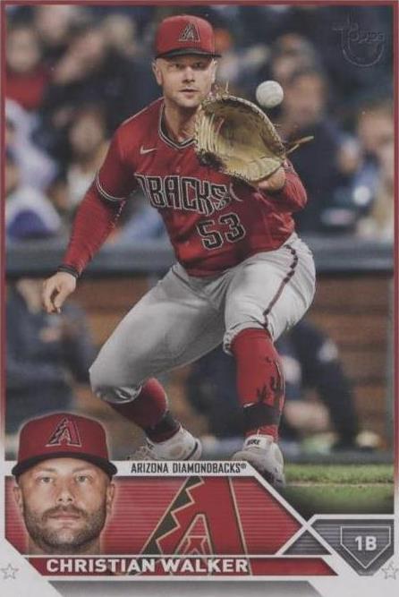 2023 Topps Series 2 - Vintage Stock #639 Christian Walker /99 for sale ...