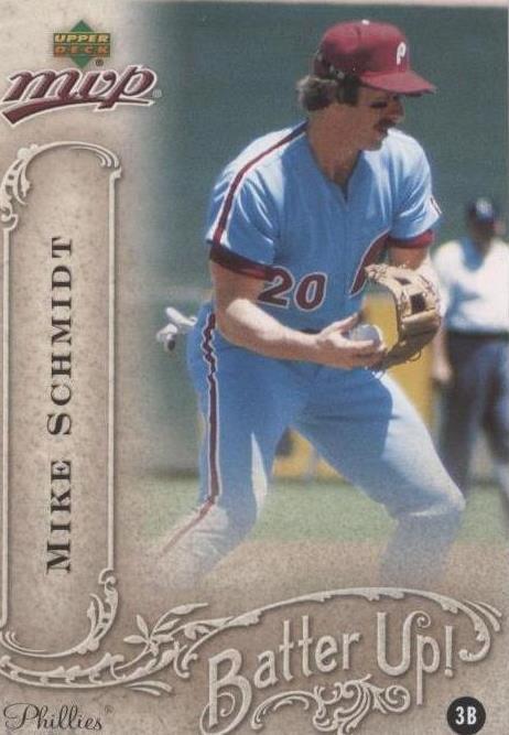 2005 Upper Deck MVP - Batter Up Mike Schmidt #BU-24 for sale online | eBay