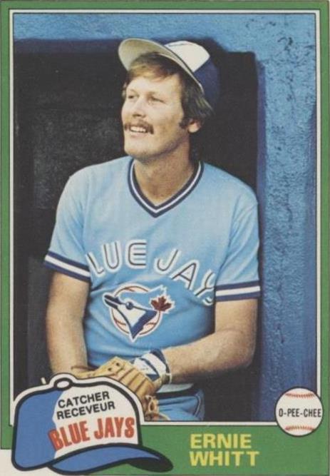 1981 O-Pee-Chee - Ernie Whitt #282 White Back for sale online | eBay