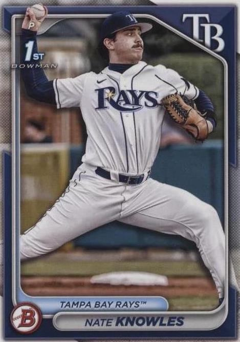 2024 Bowman Draft - Nate Knowles #BD-153 (RC) for sale online | eBay