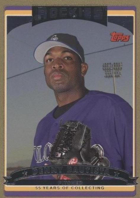 2006 Topps Updates & Highlights - Denny Bautista #UH53 Gold /2006 for ...