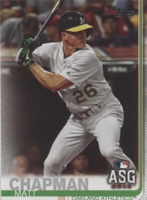 2019 Topps Update Series - Matt Chapman #US157 for sale | eBay
