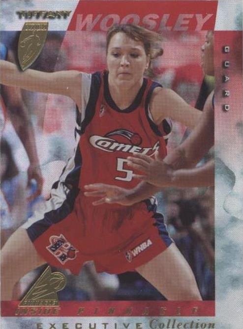 1997 Pinnacle Inside WNBA - Executive Collection #20 Tiffany Woosley ...