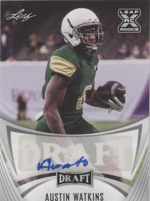 2021 Leaf Draft - Autographs Austin Watkins Jr. #BA-AW1 (AU, RC) for ...