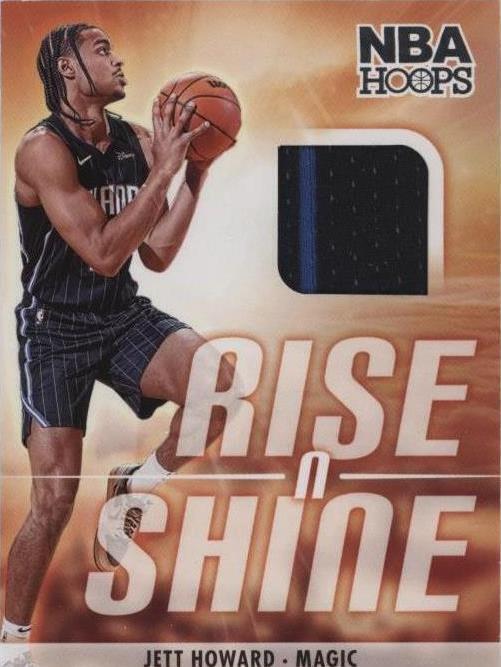 2023-24 Panini NBA Hoops - Rise N Shine Memorabilia Jett Howard #RS-JET ...