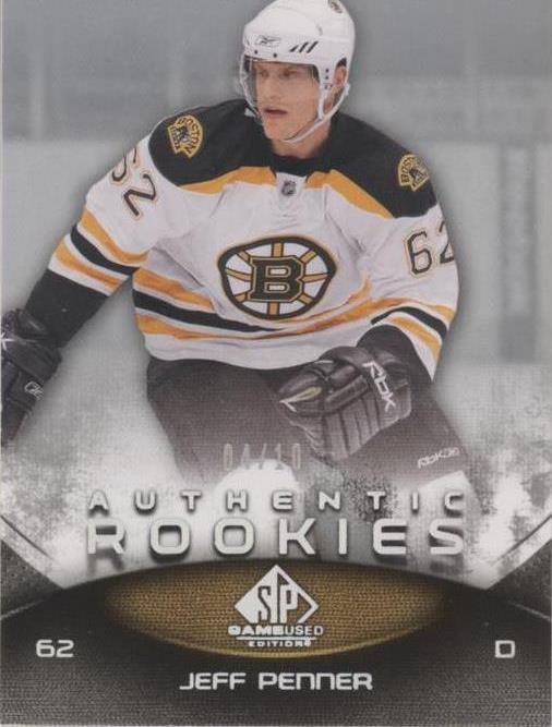 2010-11 SP Game Used Edition - Authentic Rookies Silver Spectrum #106 ...