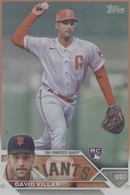 2023 Topps Series 1 - Rainbow Foil #277 David Villar (RC) for sale ...