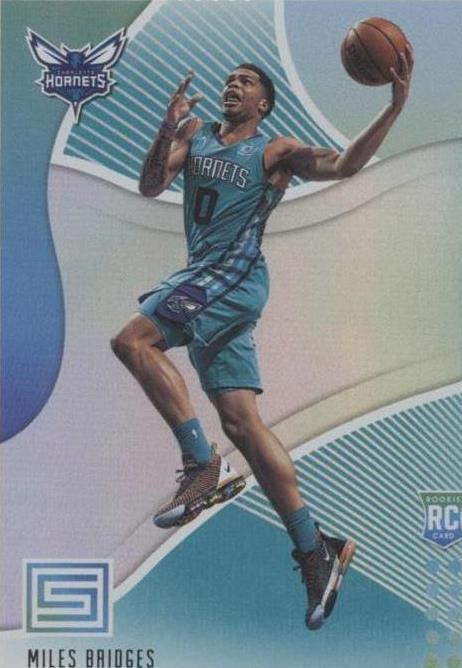 2018-19 Panini Status - Rookies 1 Miles Bridges #116 Aqua (RC) for sale ...