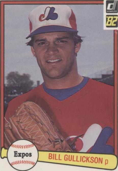 1982 Donruss - #162 Bill Gullickson for sale online | eBay