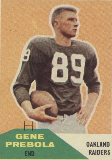 1960 Fleer - Gene Prebola #61 (RC) for sale online | eBay