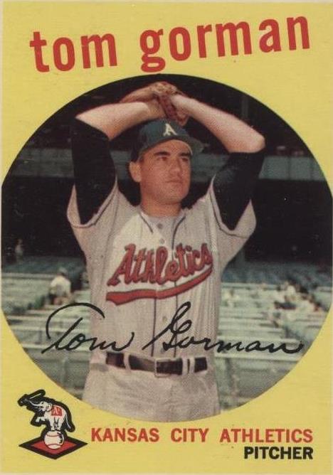 1959 Topps - #449 Tom Gorman for sale online | eBay