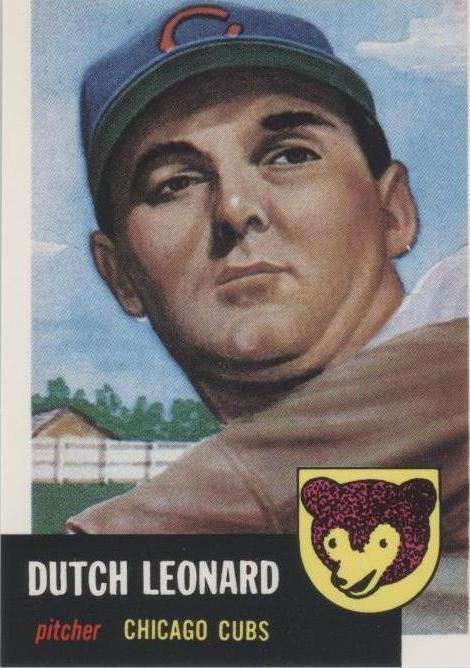 1991 Topps Archives The Ultimate 1953 Set - Dutch Leonard #155 (RC) for ...