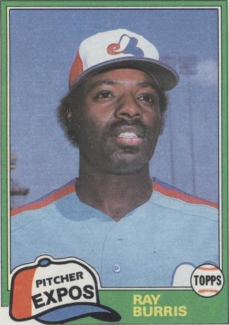 1981 Topps Traded - Ray Burris #744 for sale online | eBay