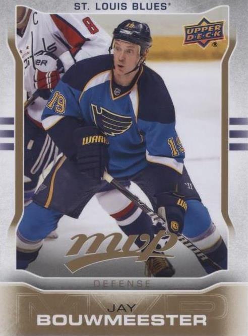 2014-15 Upper Deck MVP - Jay Bouwmeester #40 for sale online | eBay