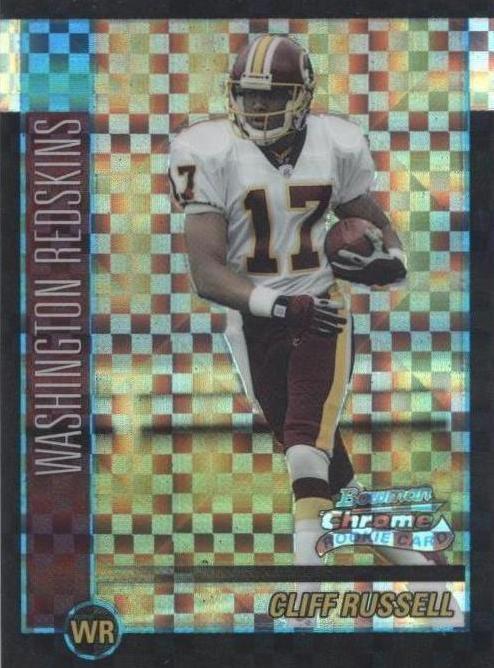 2002 Bowman Chrome - Cliff Russell #120 X-Fractor /250 (RC) for sale ...