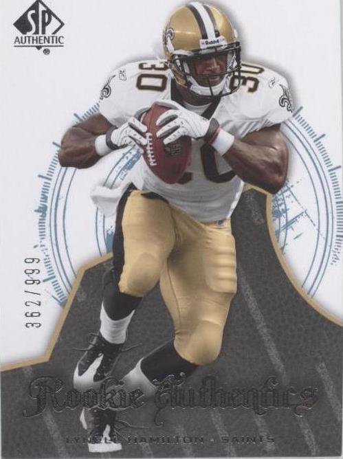 2008 SP Authentic - Rookie Authentics Lynell Hamilton #194 /999 (RC ...