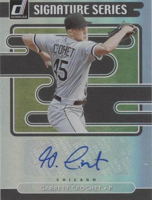 2021 Panini Donruss - Signature Series Garrett Crochet #SS-GC (AU, RC ...