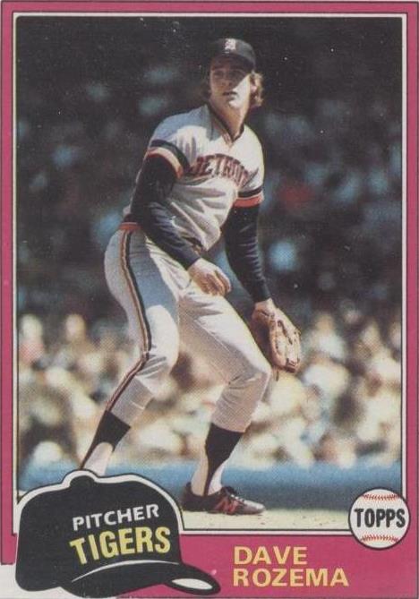 1981 Topps - #614 Dave Rozema for sale online | eBay