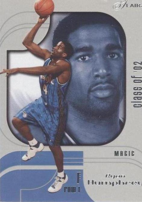 2002-03 Flair - Class of '02 Row 1 #113 Ryan Humphrey /150 (RC) for ...