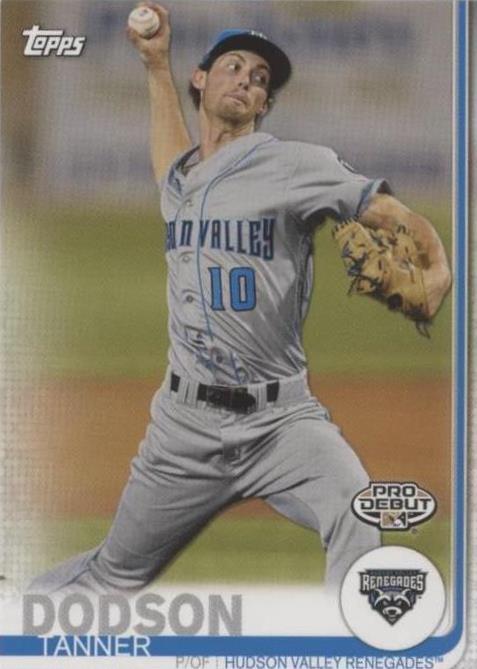 2019 Topps Pro Debut - #94 Tanner Dodson (RC) for sale online | eBay
