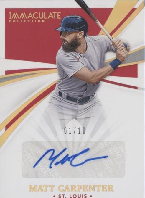 2021 Panini Immaculate Collection - Immaculate Signatures Gold #IS-MC ...