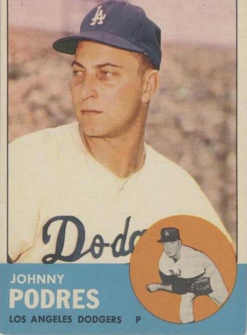 1963 Topps - #150 Johnny Podres for sale online | eBay