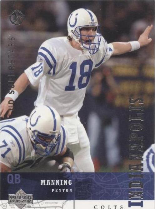 2002-03 Upper Deck UD Superstars - #106 Peyton Manning for sale online | eBay