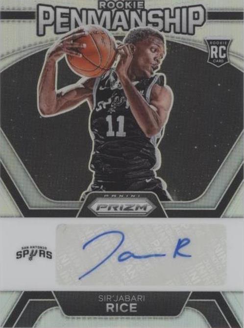 2023-24 Panini Prizm - Rookie Penmanship Silver Prizm #RP-SJR Sir ...