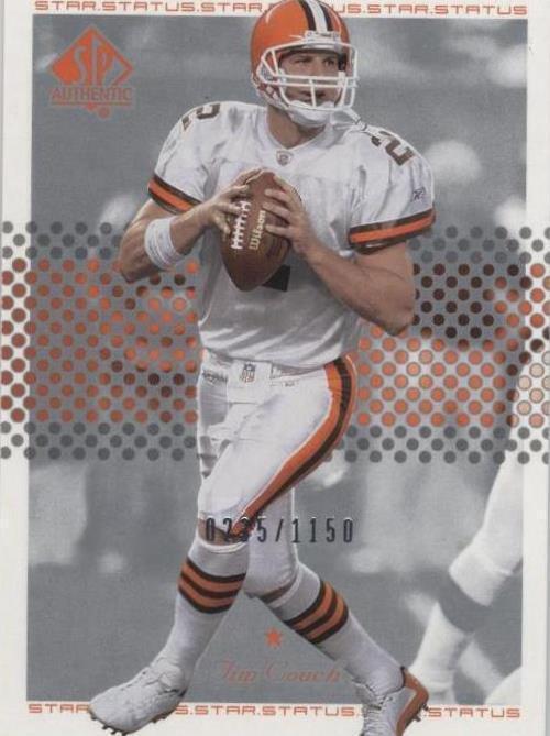 2002 SP Authentic - Star Status Tim Couch #152 /1150 for sale online | eBay