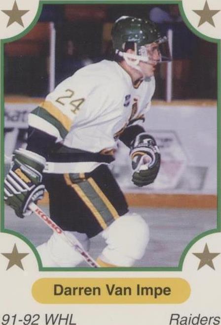 1991-92 7th Inning Sketch WHL - Darren Van Impe #258 (RC) for sale ...