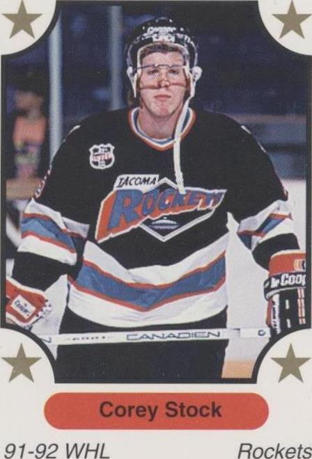 1991-92 7th Inning Sketch WHL - Cory Stock #162 (RC) for sale online | eBay