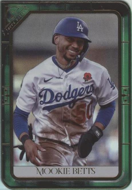 2021 Topps Gallery - Green #18 Mookie Betts /125 for sale online | eBay