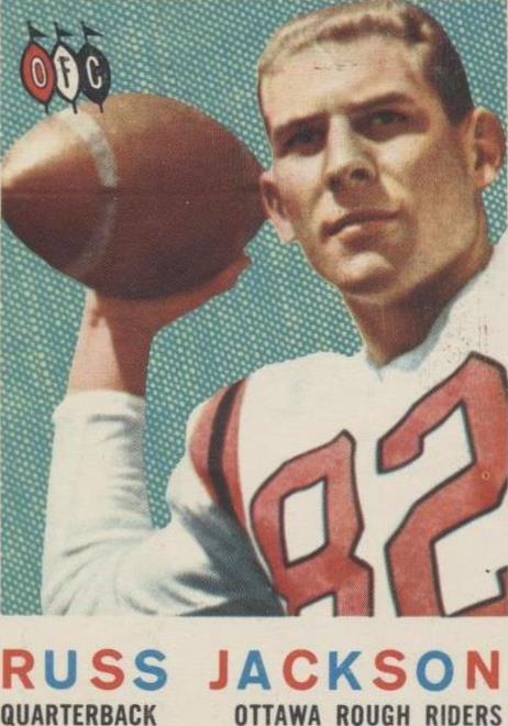 1959 Topps CFL - #56 Russ Jackson (RC) for sale online | eBay