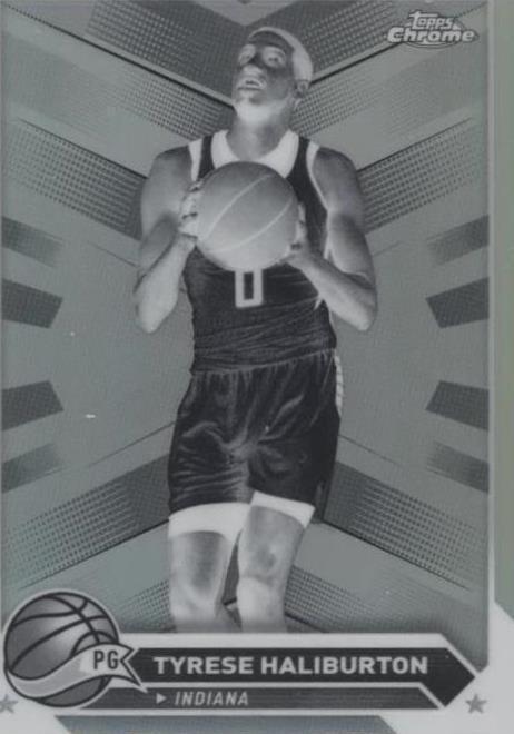2023-24 Topps Chrome - Tyrese Haliburton #4 Negative Refractor for sale ...