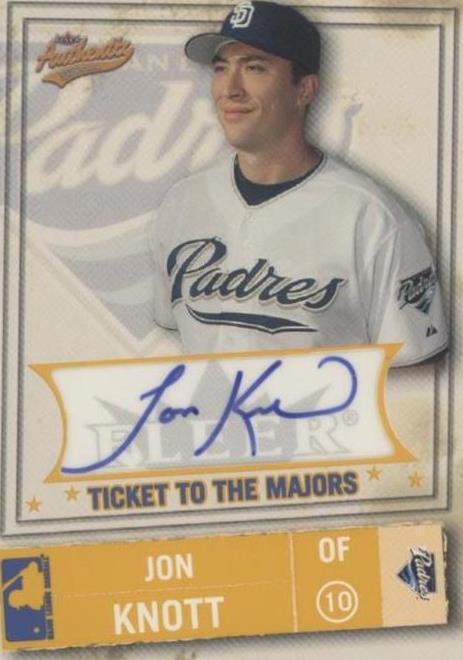 2005 Fleer Authentix - Mezzanine #114 Jon Knott /75 (AU) for sale ...