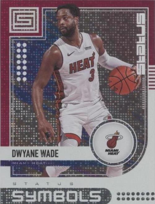 2019-20 Panini Status - Tmall Status Symbols Dwyane Wade #15 Red for ...