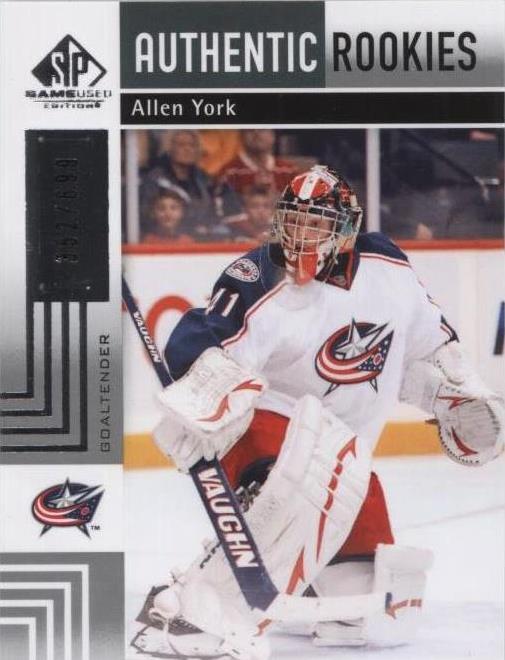 2011-12 SP Game Used Edition - Authentic Rookies #170 Allen York /699 ...