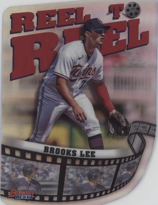 2023 Bowman's Best - Reel to Reel Die-Cuts Brooks Lee #RR-16 (RC) for ...