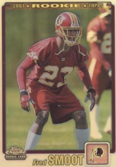 2001 Topps Chrome - Rookie Refractor Fred Smoot #310 /999 (RC) for sale ...