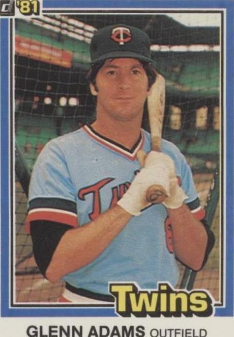 1981 Donruss - Glenn Adams #566 Name Spelled Correctly for sale online ...