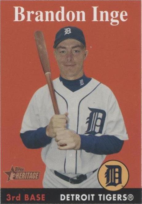 2007 Topps Heritage - #213 Brandon Inge for sale online | eBay