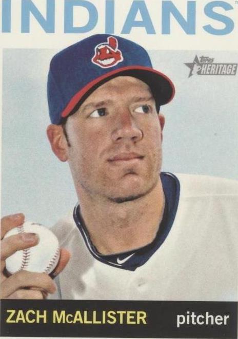 2013 Topps Heritage - High Number Zach McAllister #H556 for sale online ...