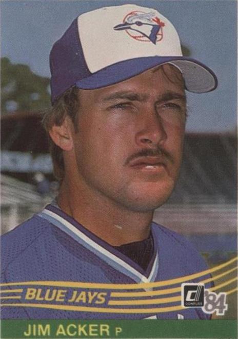 1984 Donruss - #146 Jim Acker (RC) for sale online | eBay