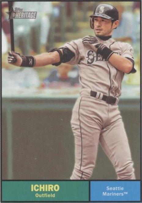 2010 Topps Heritage - #244 Ichiro Suzuki for sale online | eBay