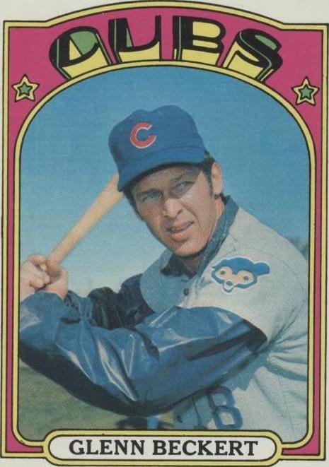 1972 Topps - Yellow under C and S in Cubs #45 Glenn Beckert for sale ...