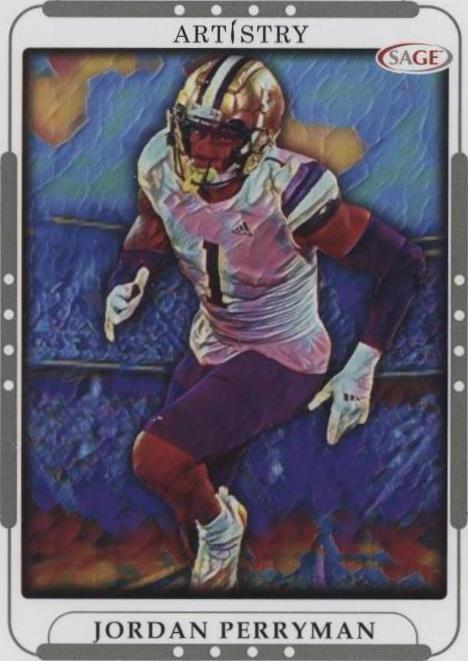 2023 SAGE Artistry - Silver #70 Jordan Perryman (RC) for sale online | eBay