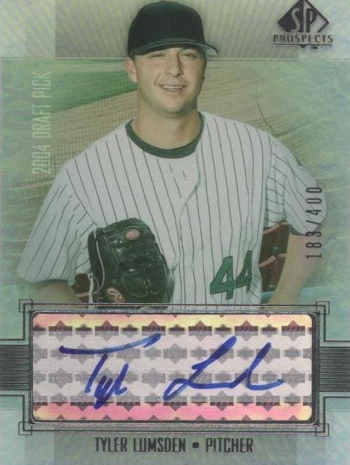 2004 SP Prospects - Autographed Draft Picks Tyler Lumsden #313 /400 (AU ...