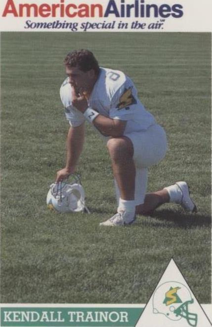 1991 American Airlines Sacramento Surge Police - Kendall Trainor (RC ...